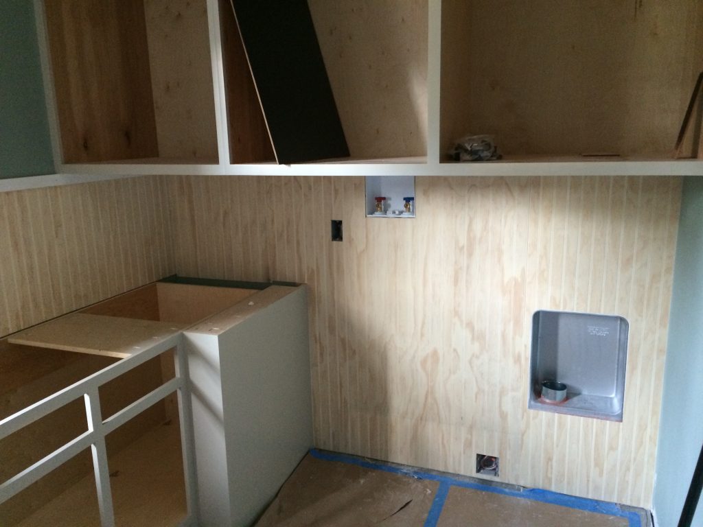 Laundry Room Made Beautiful with RevBead® Reversible Plywood Beadboard ...