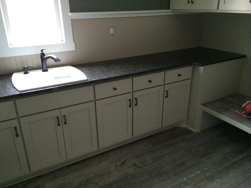 Laundry Room Made Beautiful with RevBead® Reversible Plywood Beadboard ...
